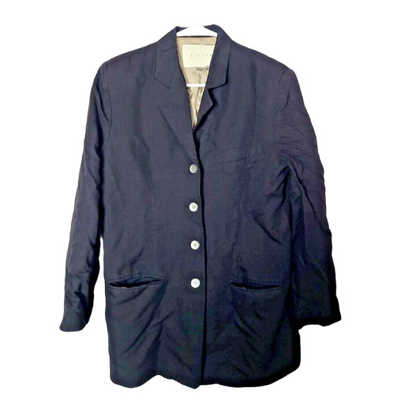 Jigsaw | Jackets & Coats | Jigsaw Black 4buttons Career Formal Long ...